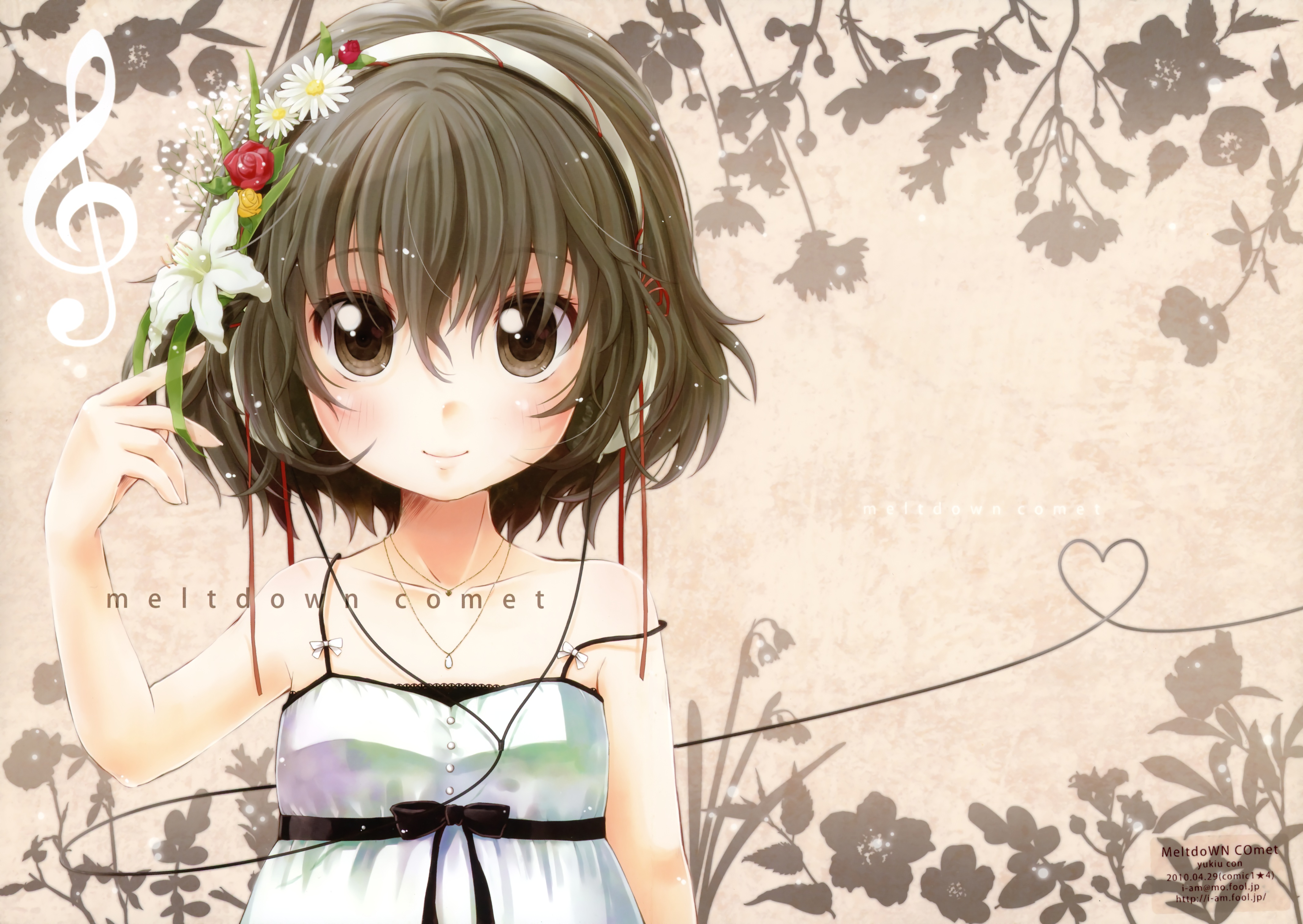 meltdown comet yukiu con dress fixed headphones summer dress | #152131 | yande.re